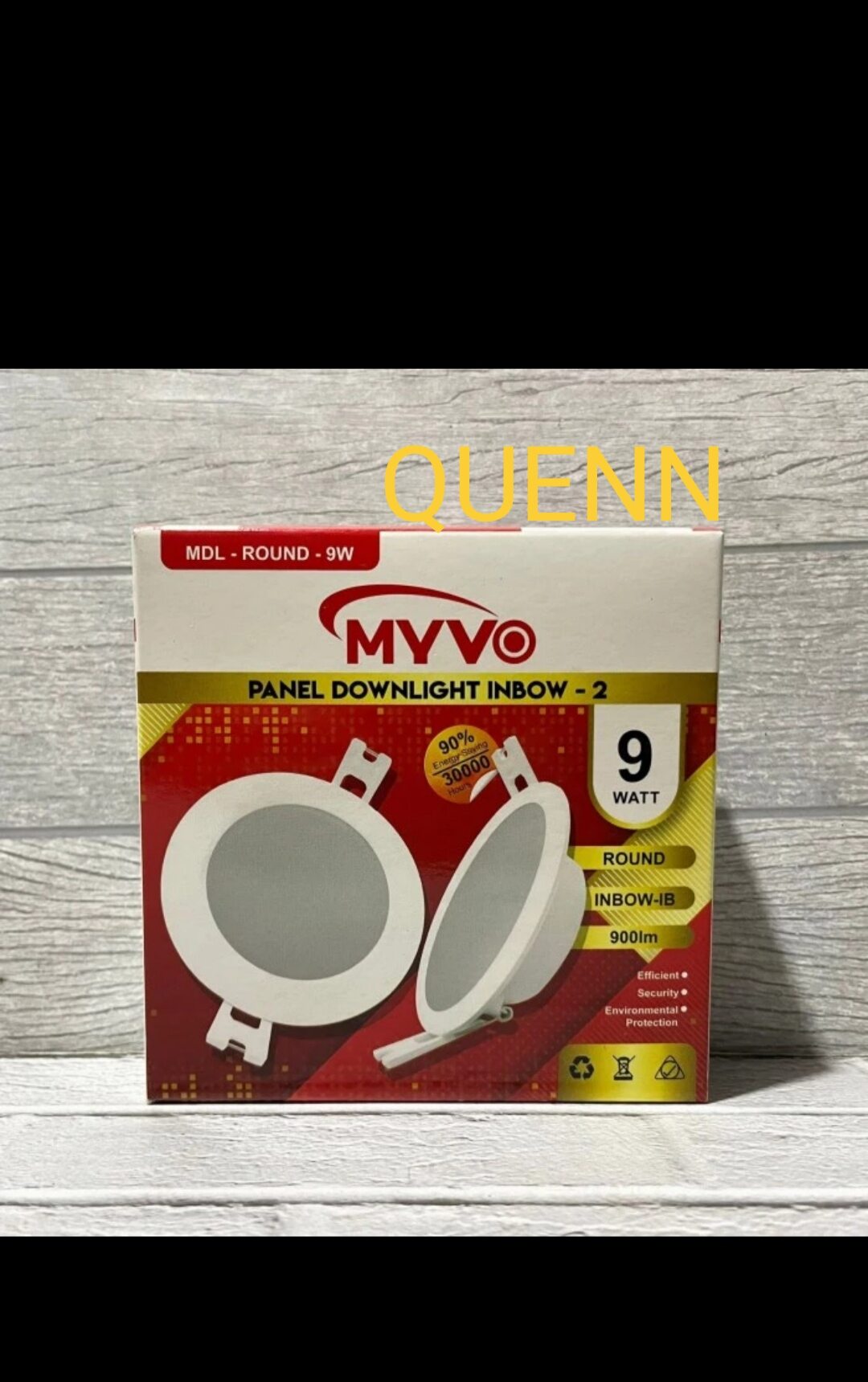 MYVO LAMPU PANEL DOWNLIGHT LED IBR-2 INBOW ROUND 9W SNI TANAM | Lazada Indonesia