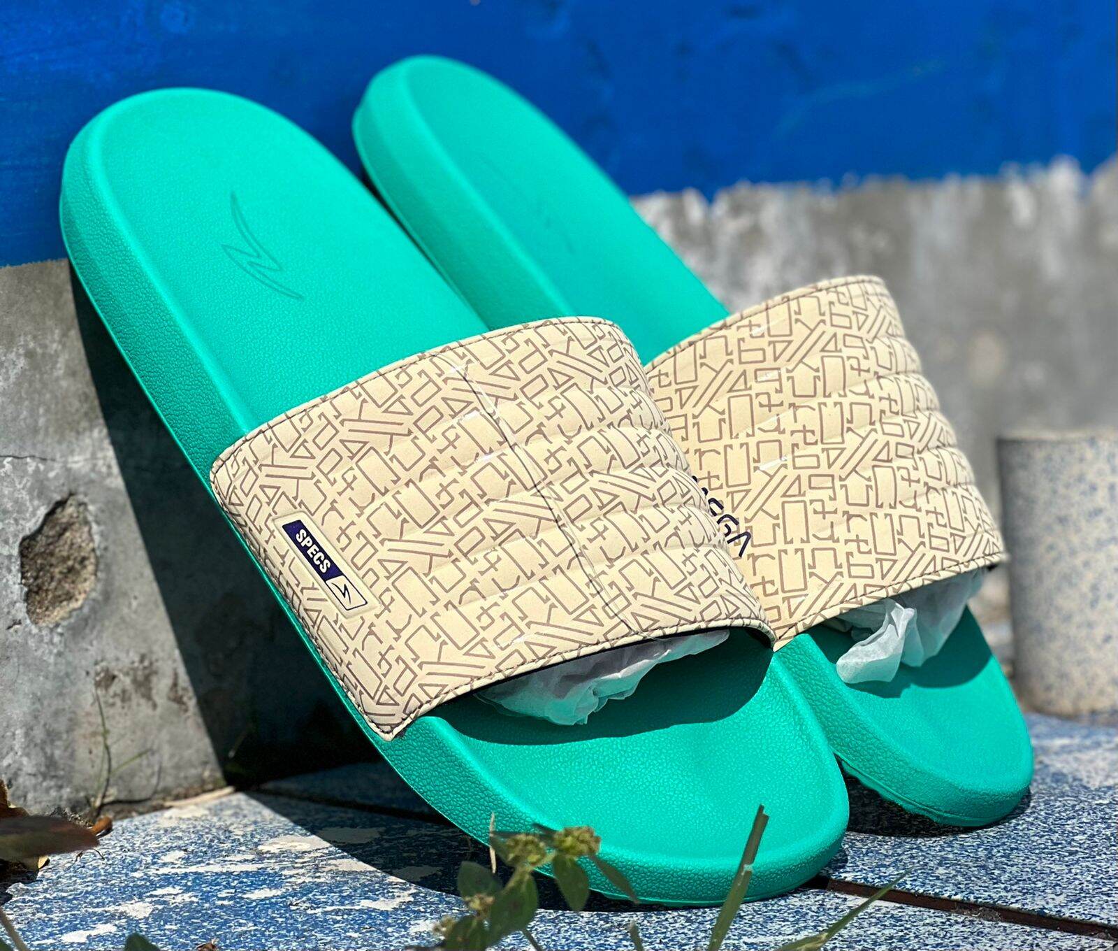 SENDAL SPECS RUNTUBOY SLIDE SANDALS BREEZE CLOUD CREAM 800113 NEW 2022 ...