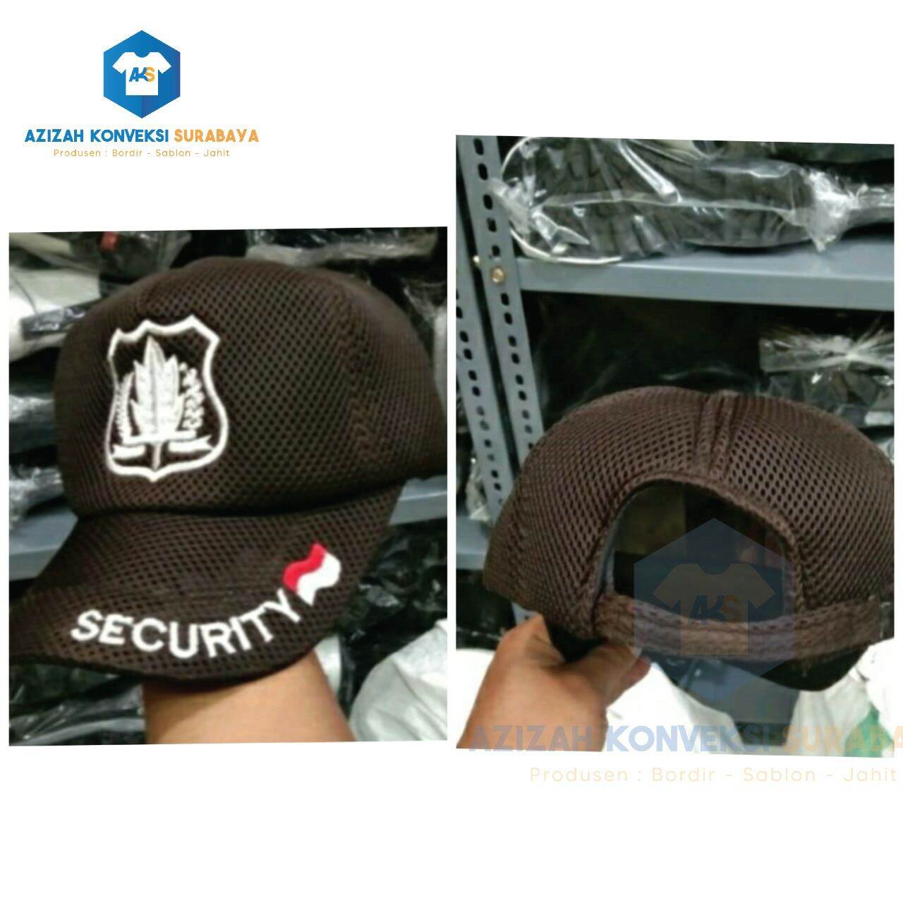 Topi Satpam Coklat | Lazada Indonesia