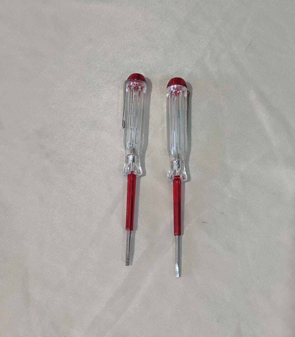 Tespen Atau Obeng Buat Cek Arus Listrik Warna Merah Merk Sinseki ...