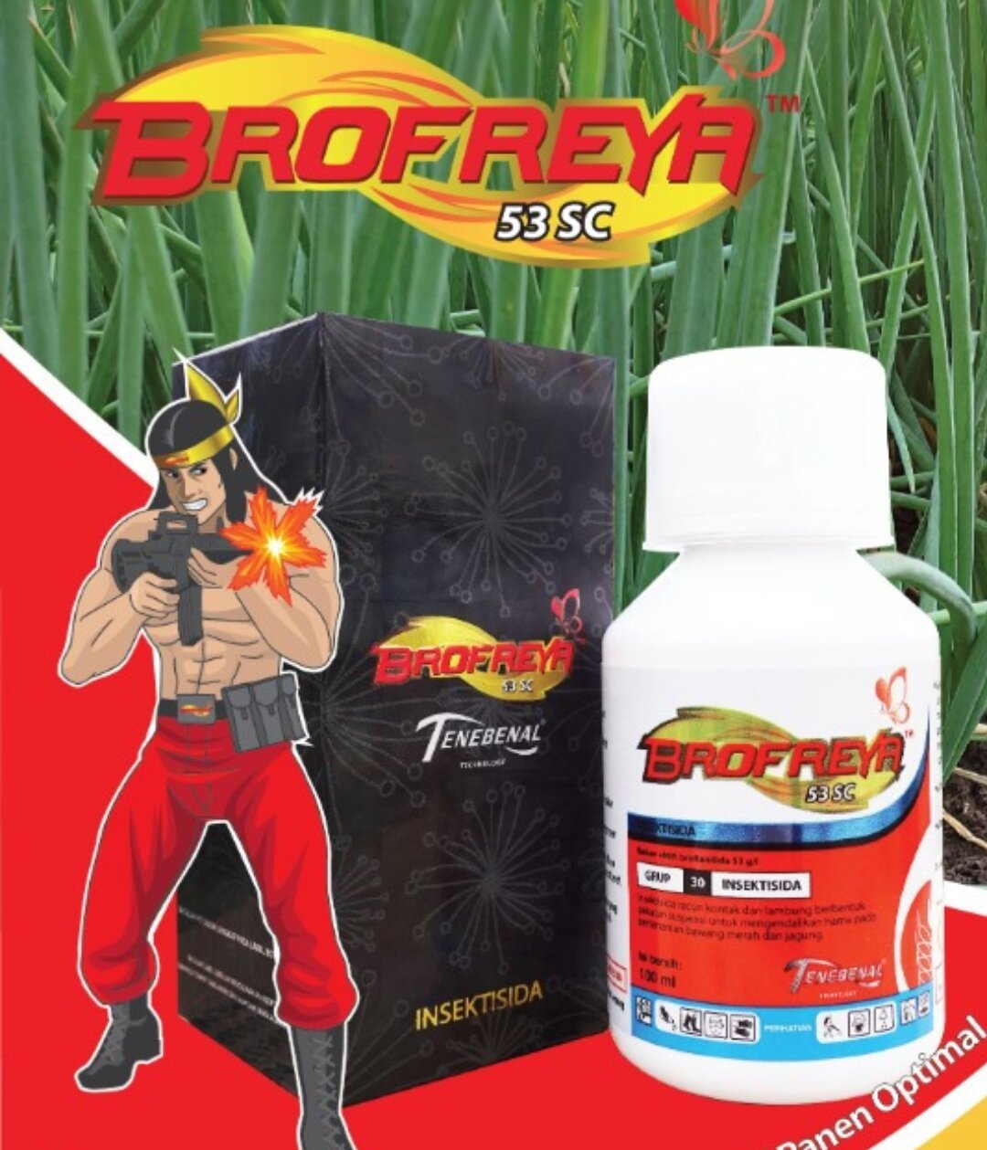 Insektisida BROFREYA 53SC 100ml - Insektisida Sultan pembasmi hama ulat ...
