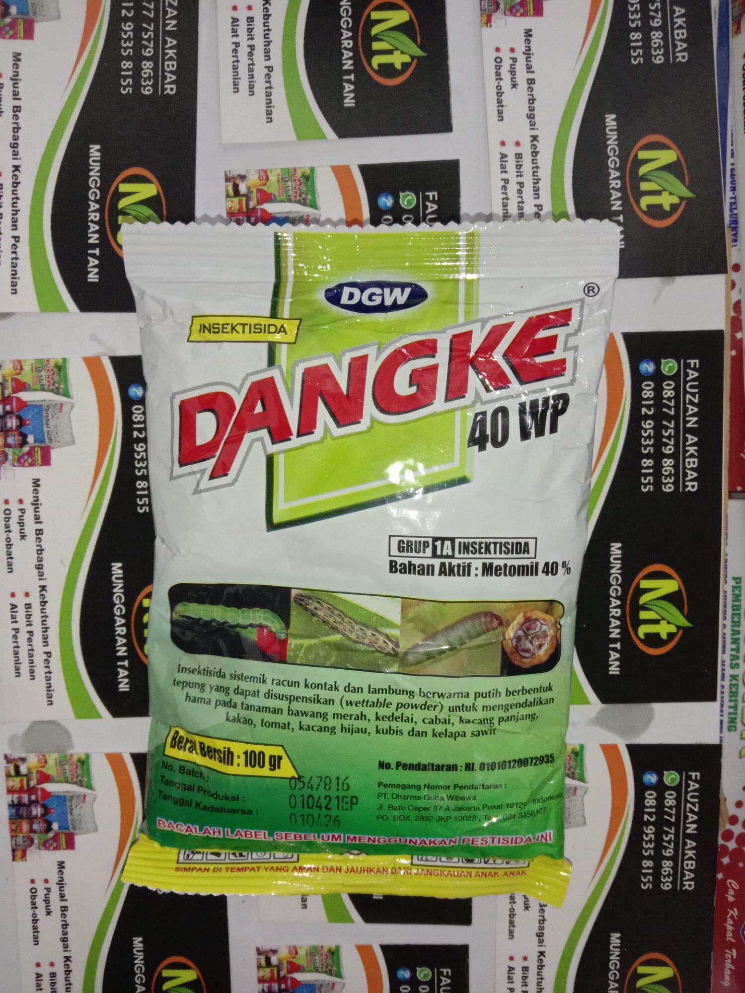RACUN ULAT /PEMBASMI ULAT TANAMAN/PESTISIDA/INSEKTISIDA DANKE 40 WP ...