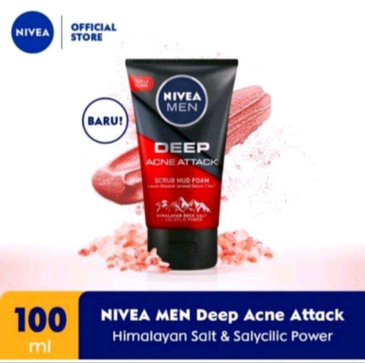 NIVEA MEN FACIAL WASH 100 ML ALL VARIAN NIVEA SABUN CUCI MUKA PRIA 100 ...