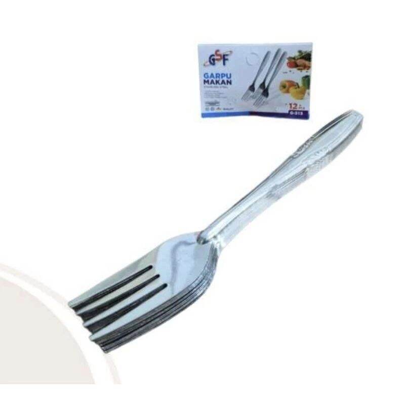 sendok makan stainless 12 pcs selusin 1 lusin GSF 303 cendok makan ...