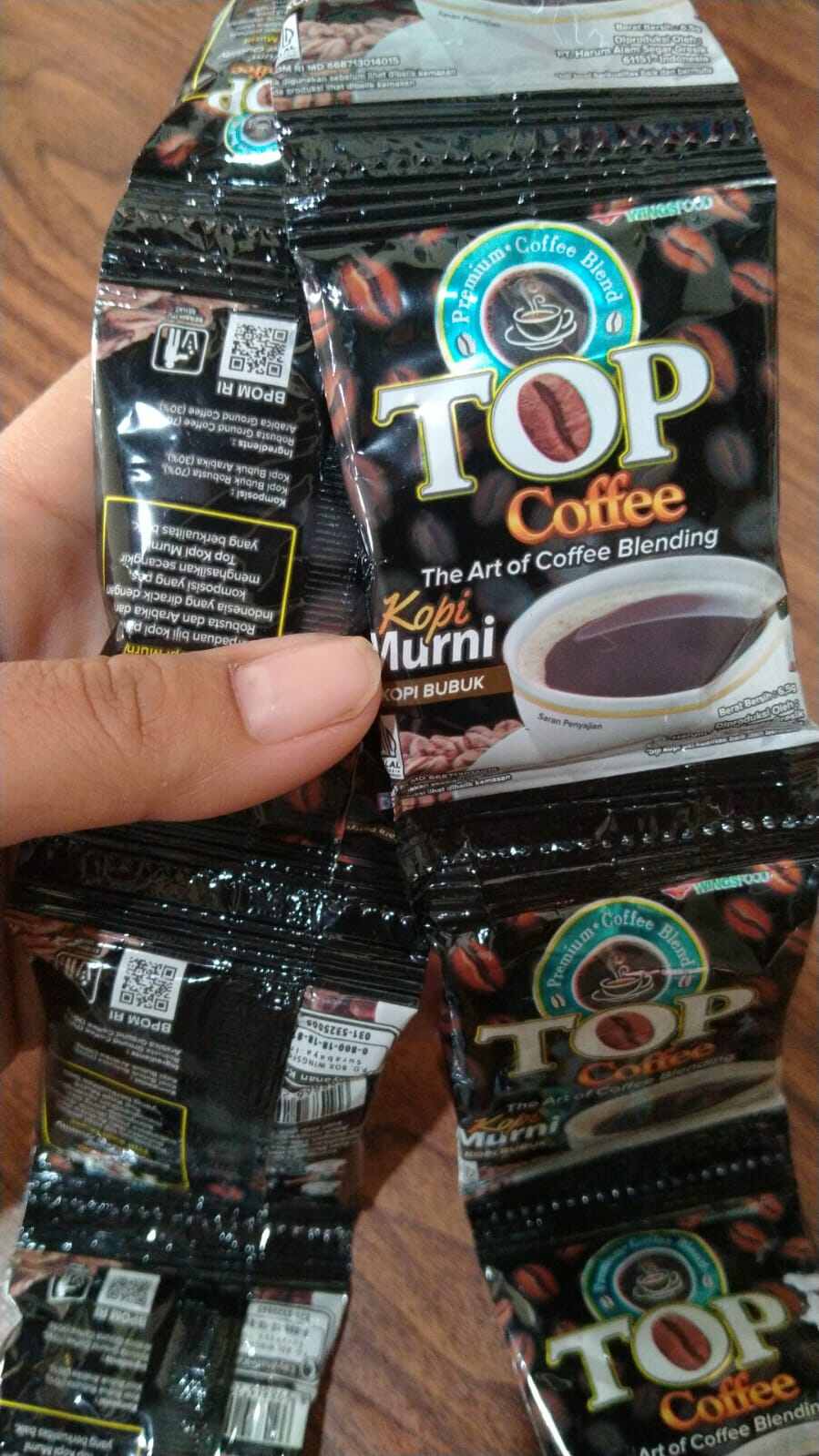 TOP kopi murni .. renceng isi 10 pcs | Lazada Indonesia