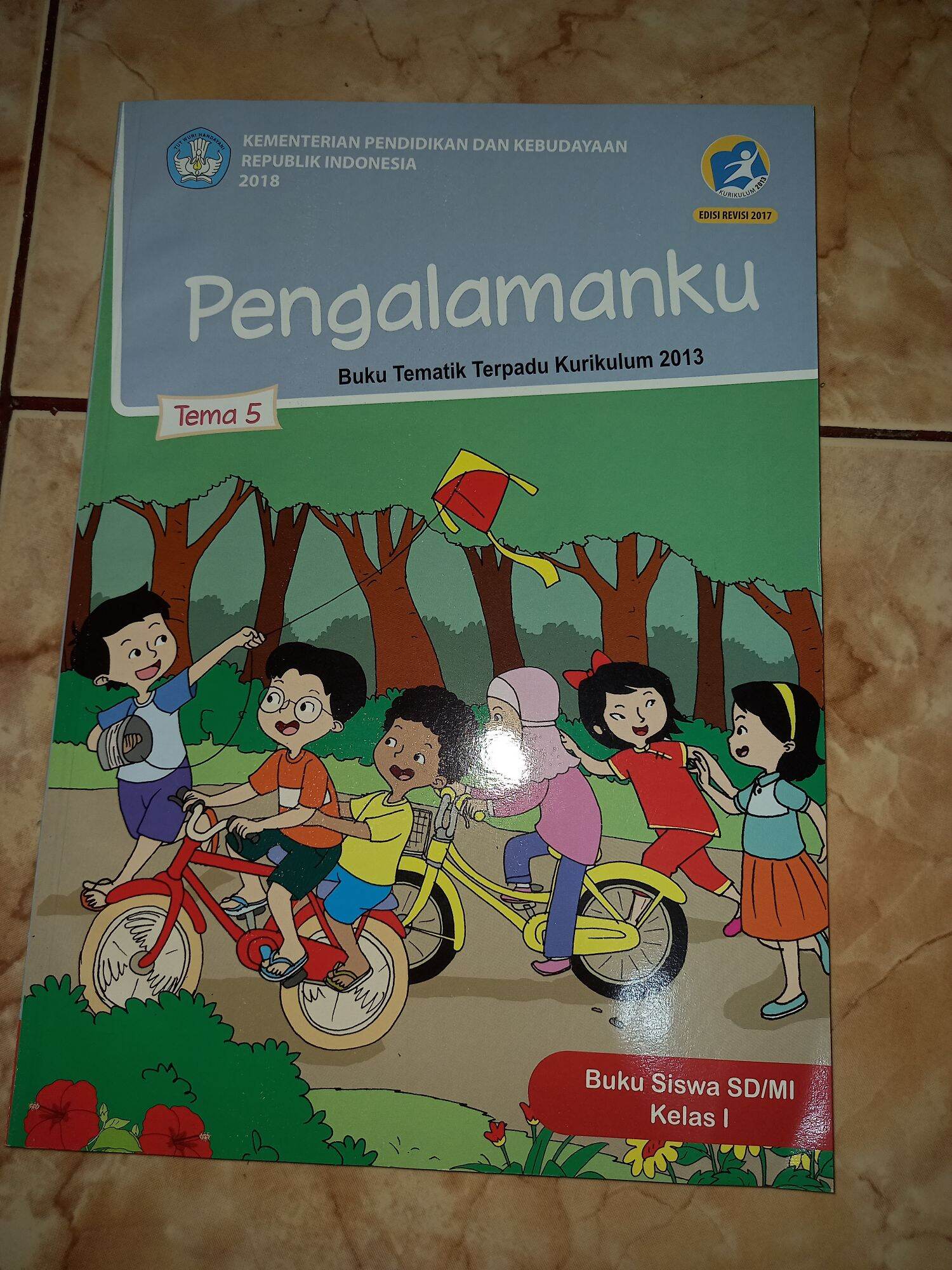 Buku Tema 5 (Pengalamanku) kelas 1 | Lazada Indonesia