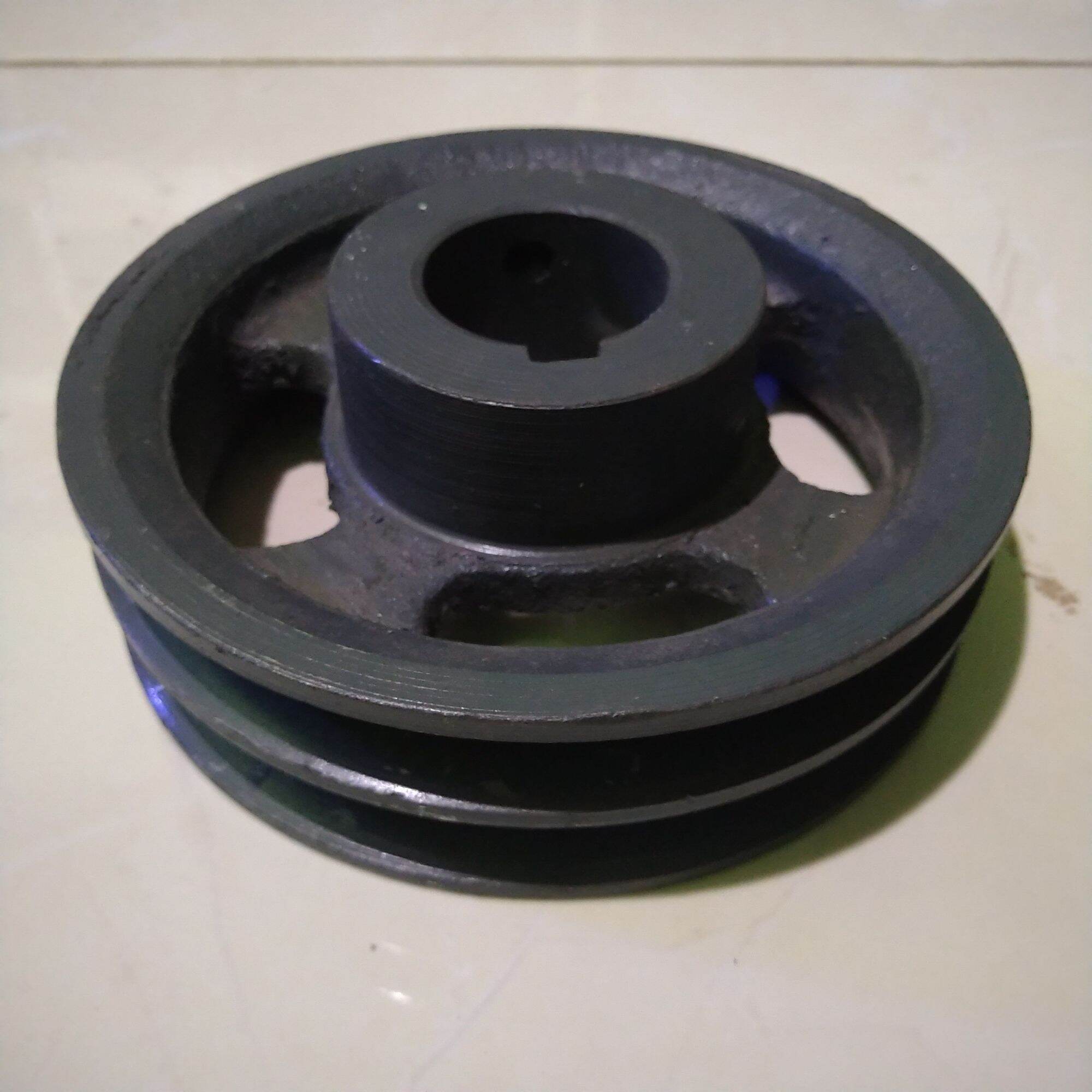 Pulley pully Puly B2 - 6 inch as 42mm Poli Besi Cor | Lazada Indonesia