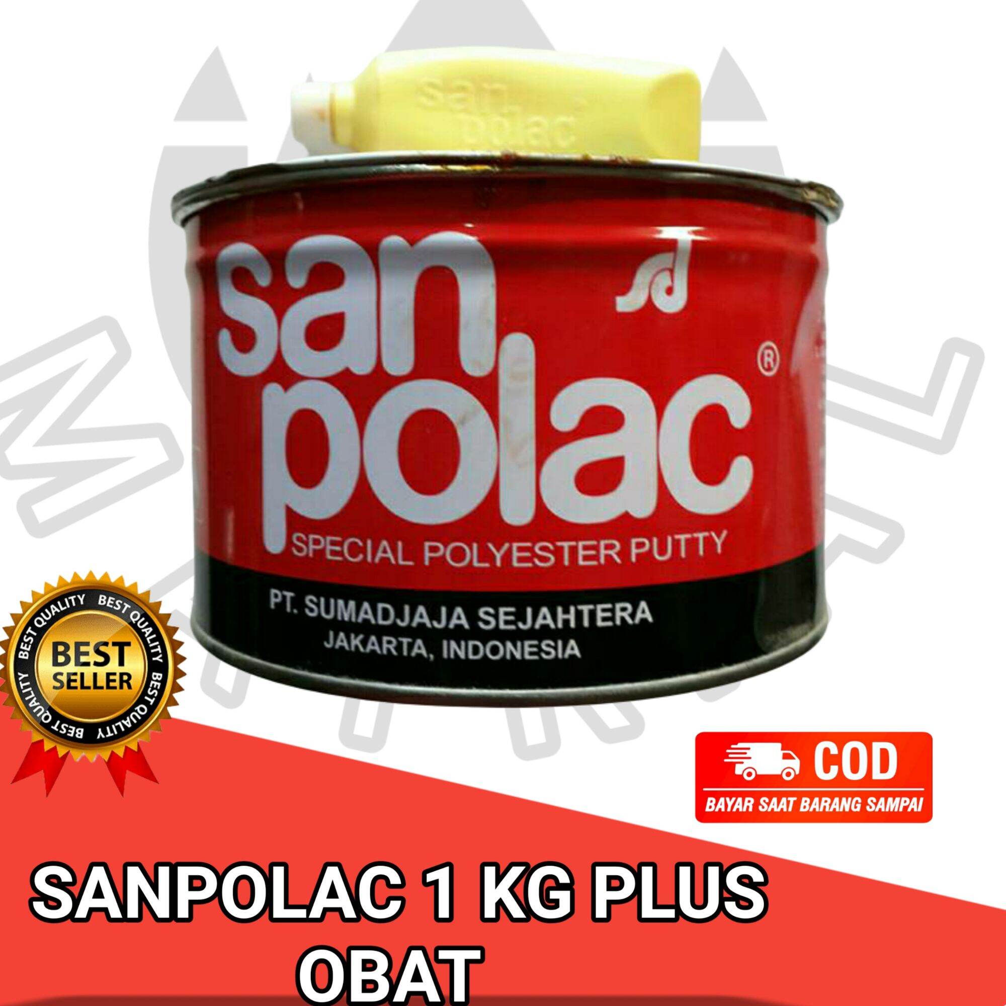 Sanpolac 1 Kg Sanpolac Besar Dempul Sanpolac Bodi Kendaraan Dempul ...