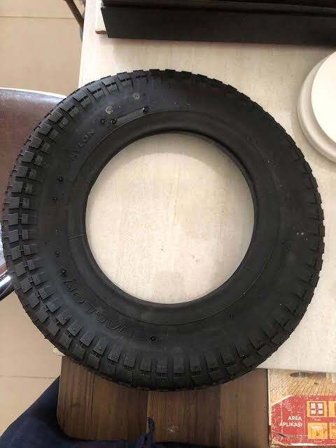 Ban Luar Gerobak Troli Pasir TORA 8inch | Lazada Indonesia
