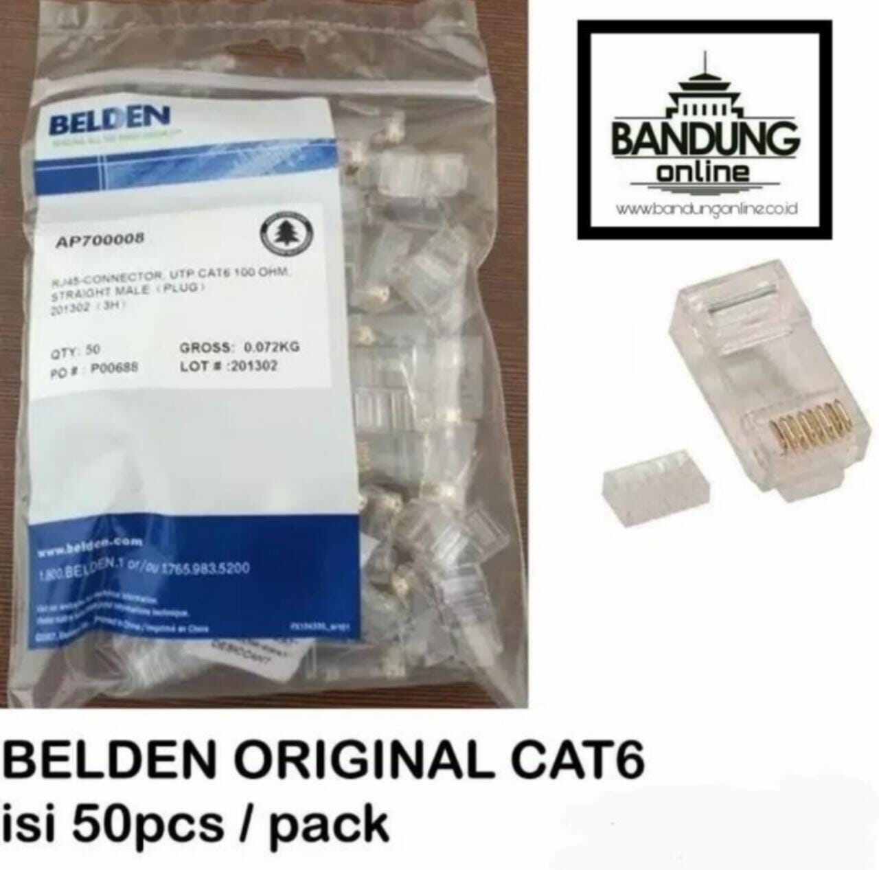 Belden RJ45 Cat6 Original | Lazada Indonesia