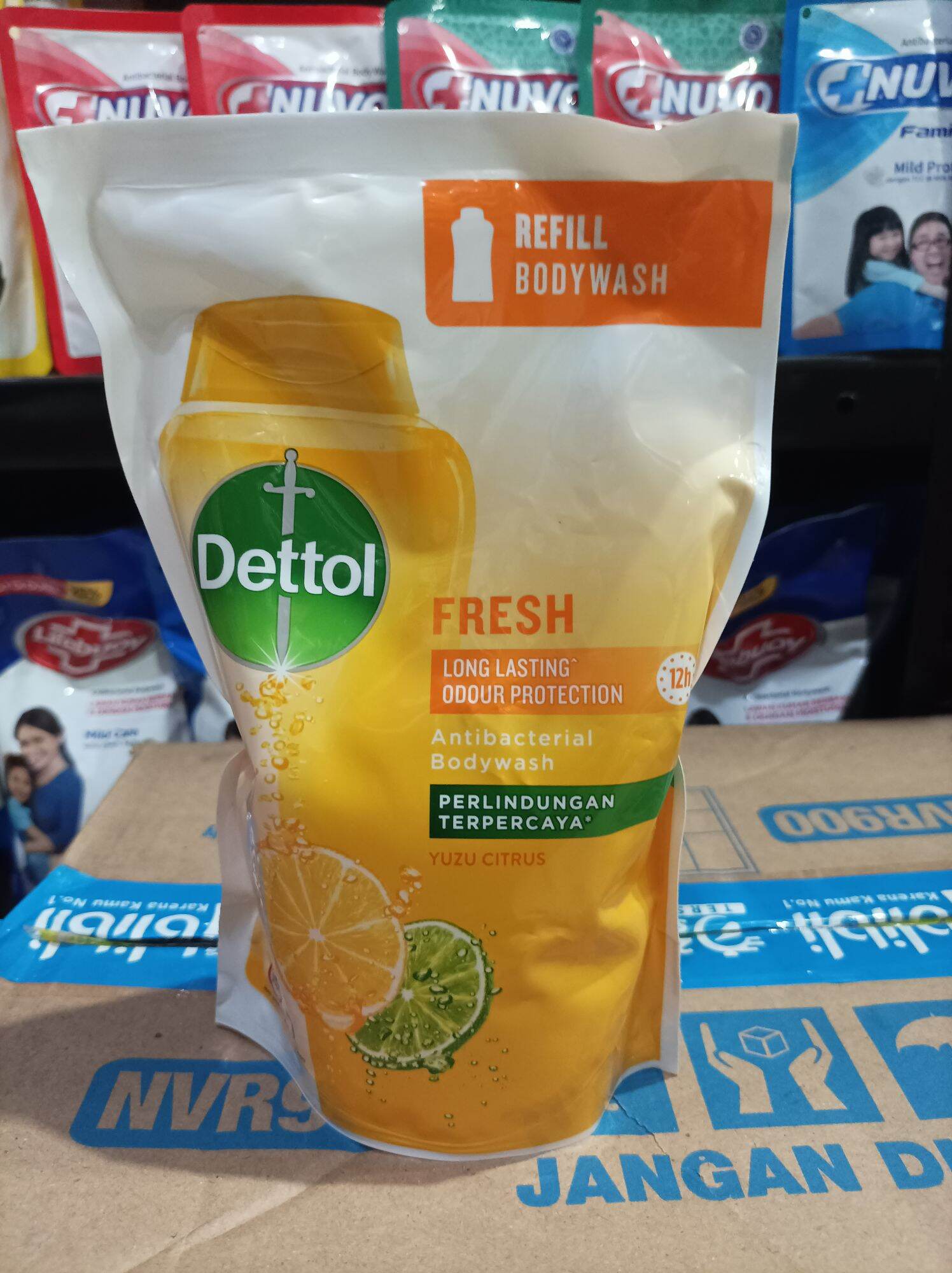 DETTOL Bodywash Cool Pouch 410ml | Lazada Indonesia