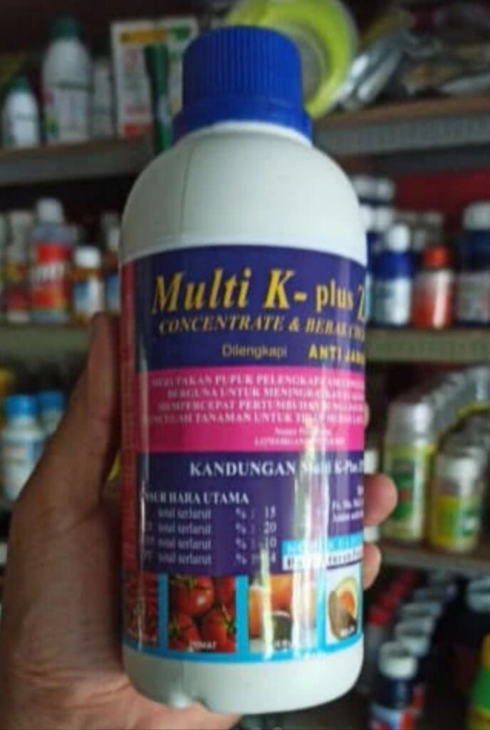 Pupuk Daun Anti Jamur dan Chlor Multi K-plus ZPT 500ml | Lazada Indonesia