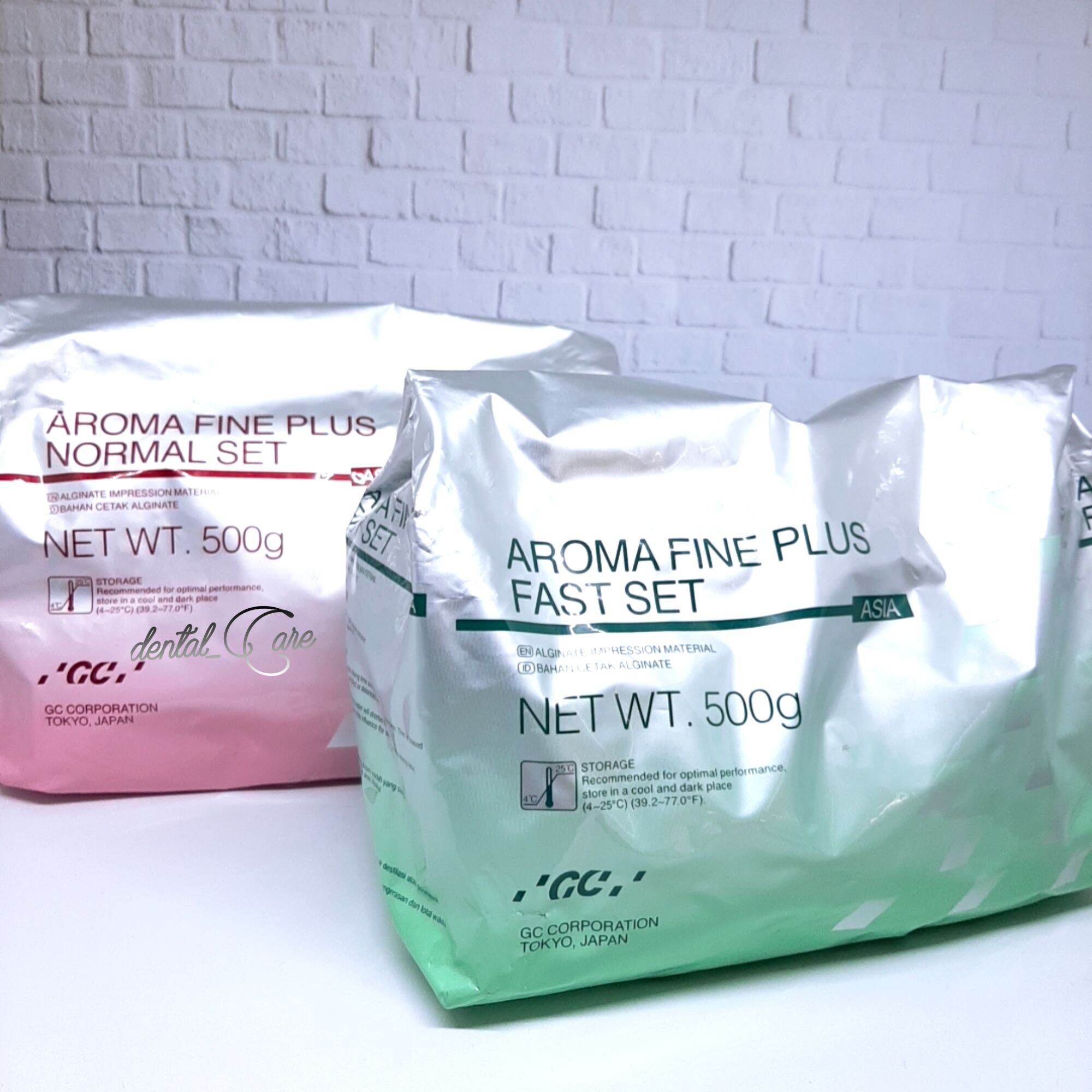 ALGINAT AROMA FINE PLUS / ALGINATE BAHAN CETAK GIGI / NORMAL SET / FAST ...