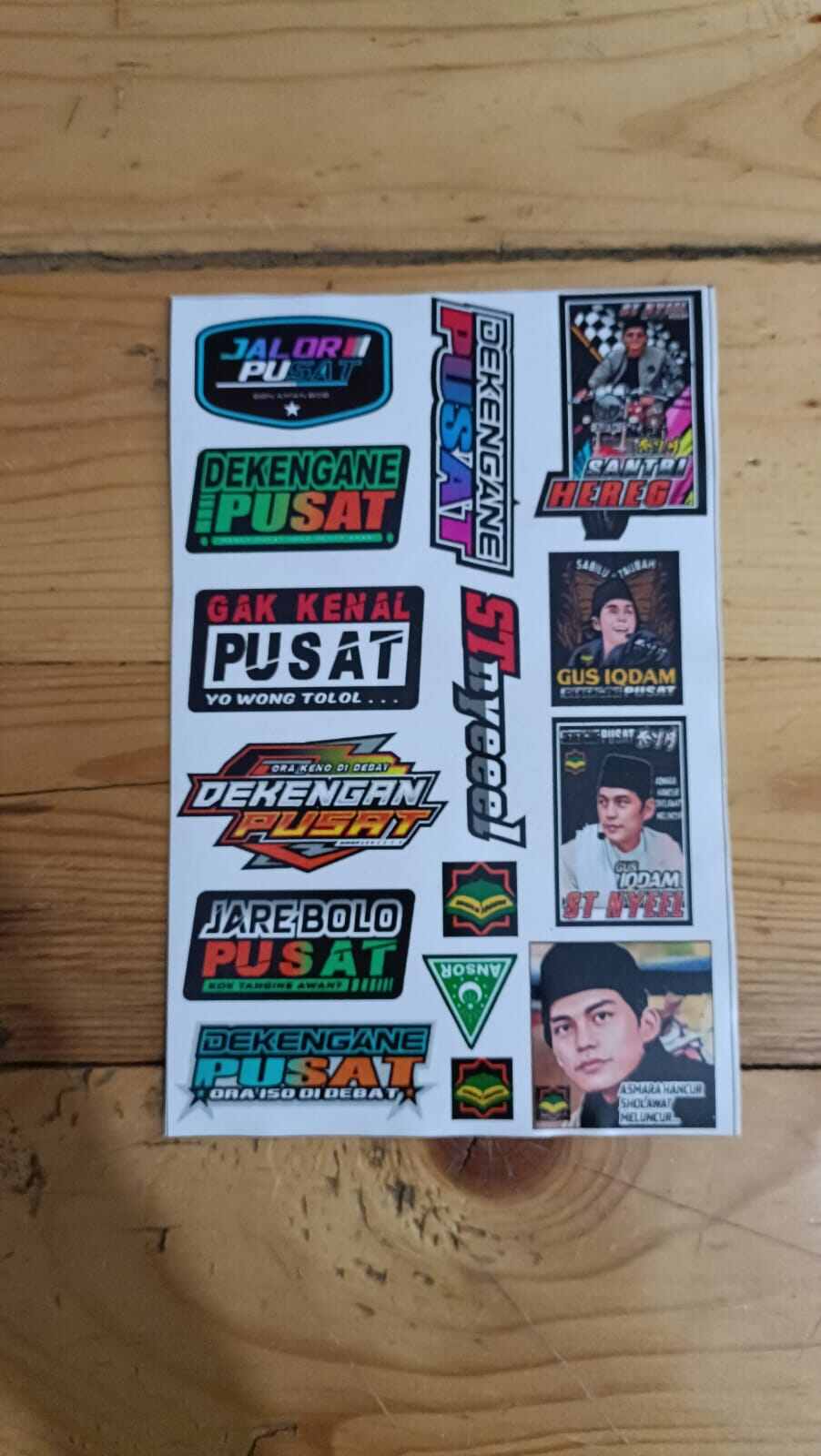 STICKER GUS IQDAM ISI 12 MACEM | Lazada Indonesia