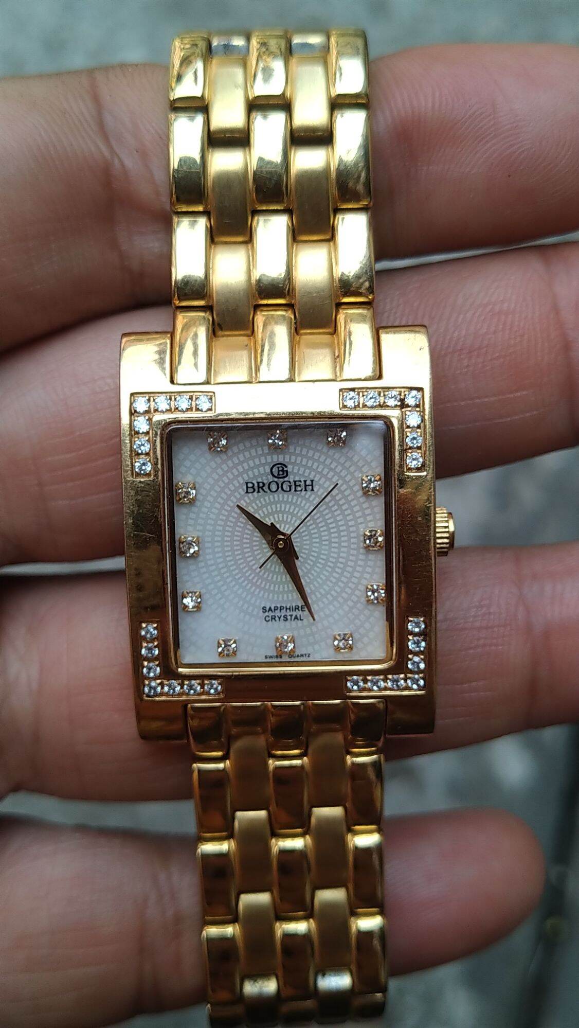 jam tangan brogeh swiss sapphire second bekas original | Lazada Indonesia
