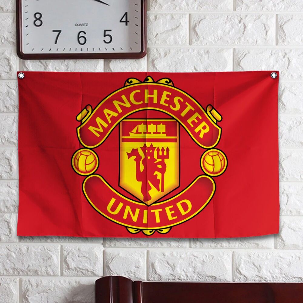 Bendera poster kain Manchester united MU Murah | Lazada Indonesia