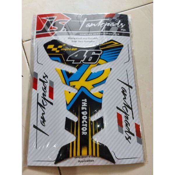 STICKER TANKPAD TANK PAD TANKI MOTOR TIMBUL 3D | Lazada Indonesia