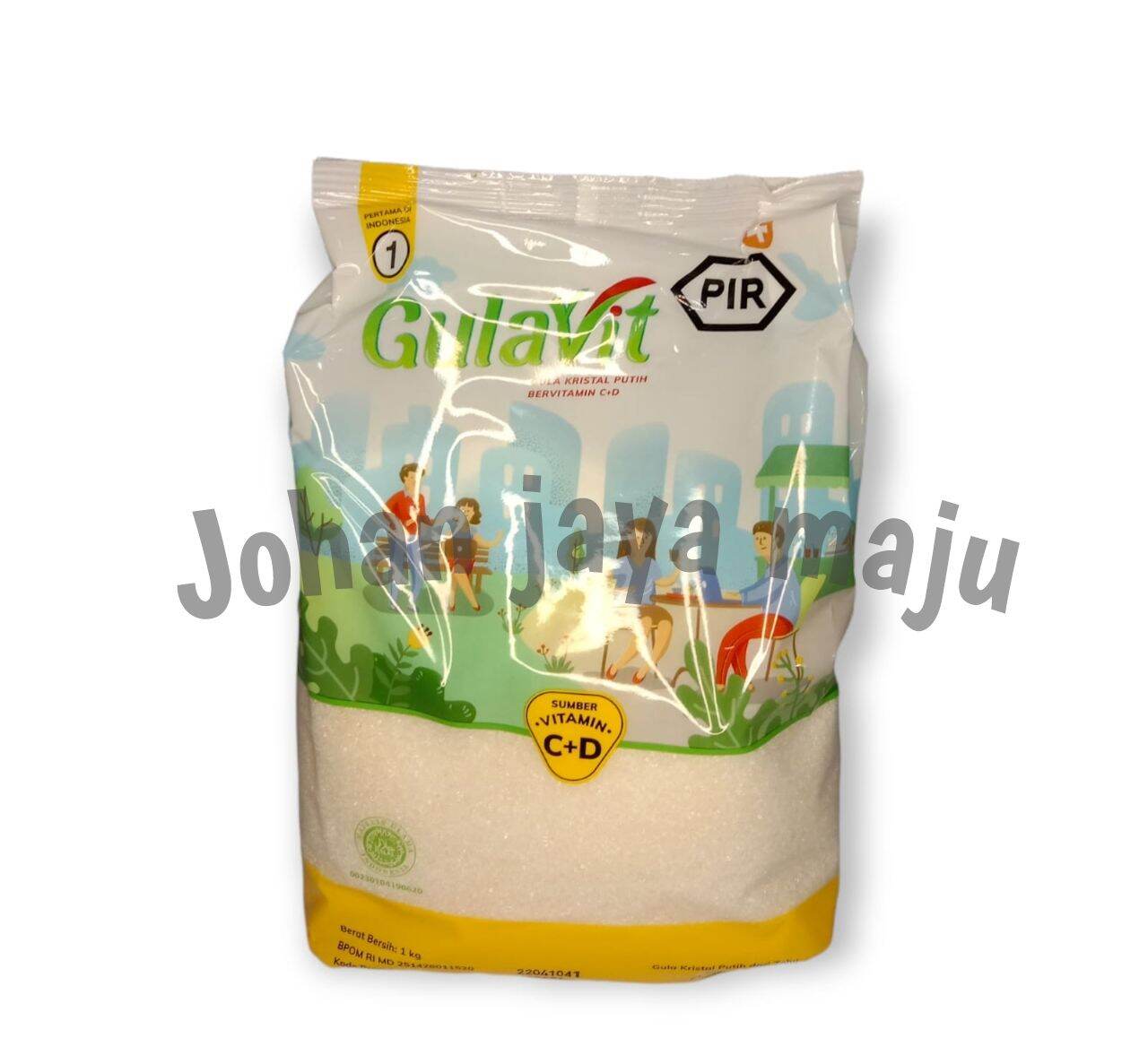 Gula Pasir 1 Kg Merk Gulavit PIR Vitamin C + D | Lazada Indonesia