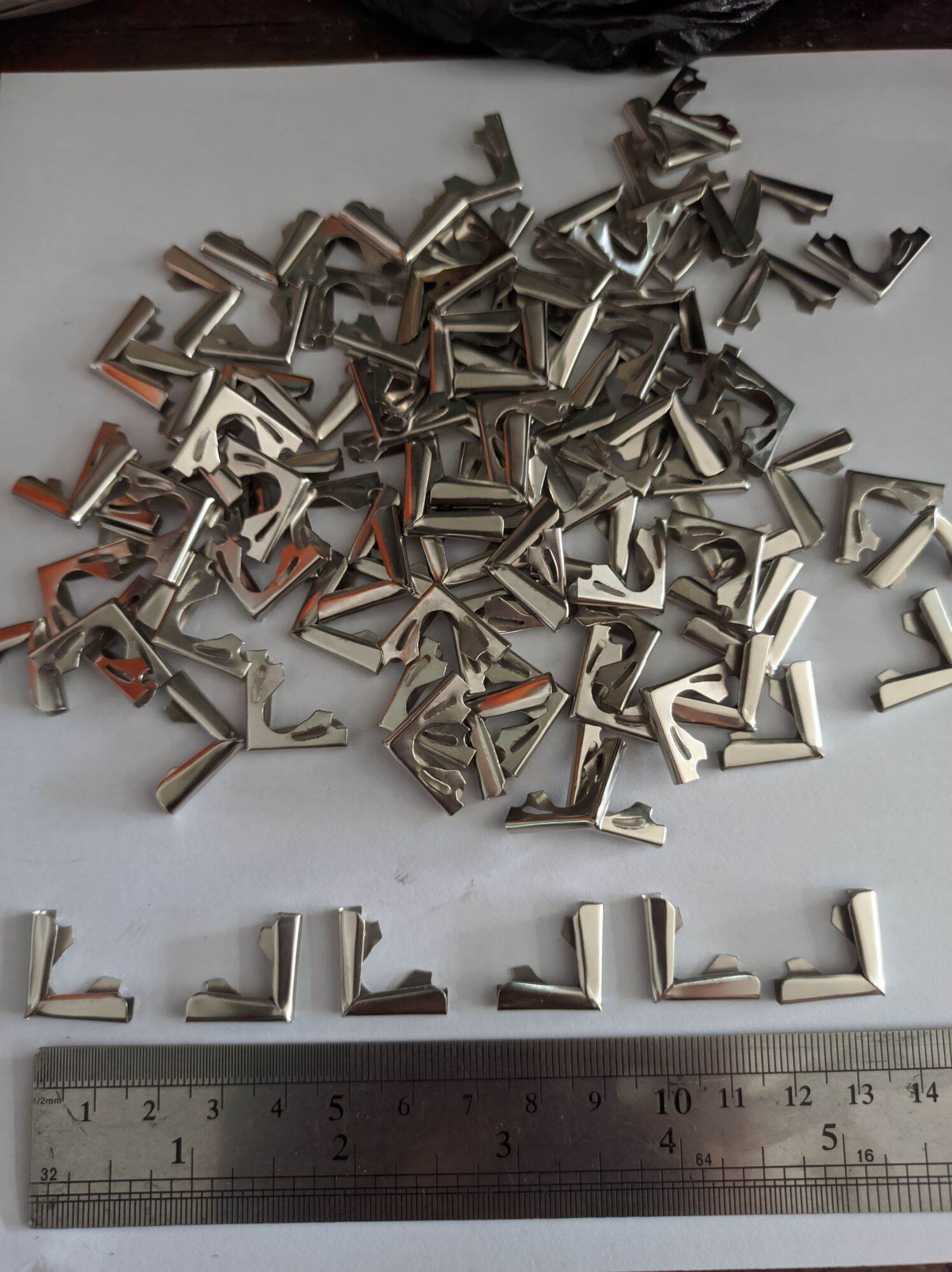 1 GROSS SIKU KUPU KUPU SIKU BINGKAI SIKU MAP DLL WARNA MAS & NIKEL ...