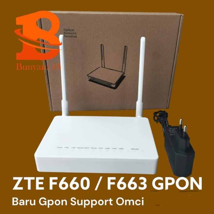 ONT ONU MODEM ROUTER ZTE F660 F663 V8 GPON | Lazada Indonesia