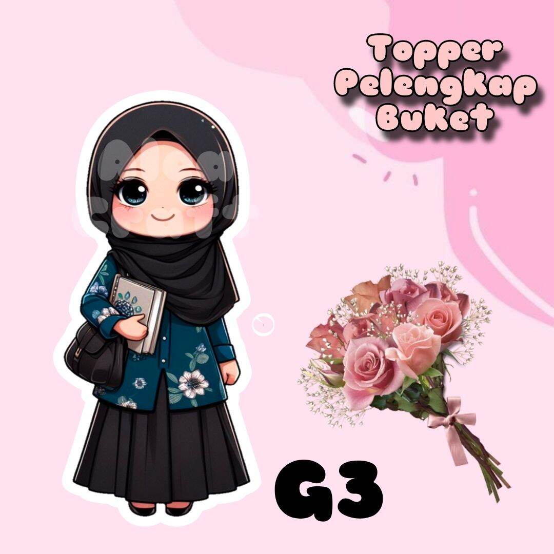 Topper Guru Pelengkap Buket Topper Hari Guru | Lazada Indonesia