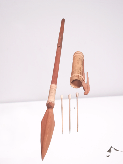 sumpit dayak dari kayu besi/ulin | Lazada Indonesia