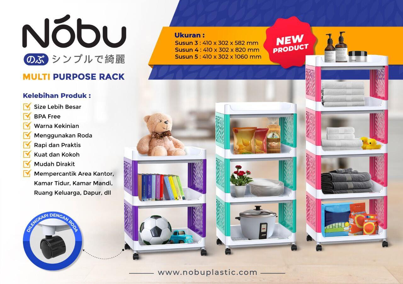 Rak Plastik 4 Susun Rak serbaguna 4 Susun Rak Yeye | Lazada Indonesia