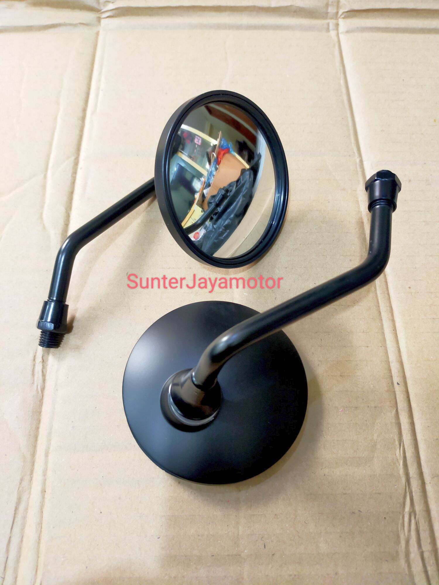Spion Vespa Tangkai Pendek, Hitam, Honda, Yamaha. Universal | Lazada ...