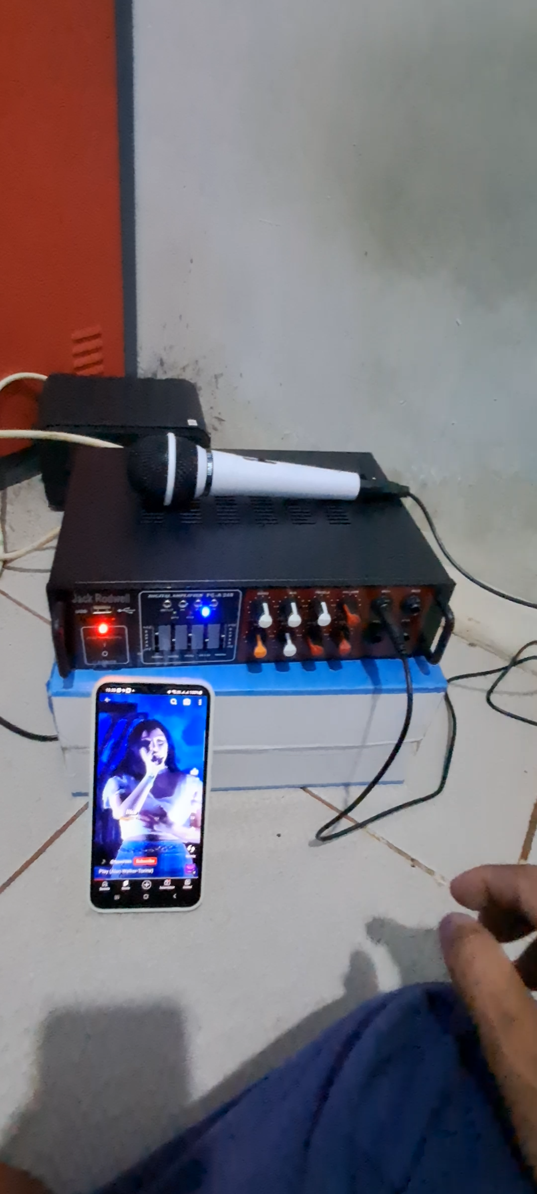 G724 ORIGINAL POWER AMPLI BLUETOOTH MUSIK BONUS MIC DIGITAL AMPLIFIER ...