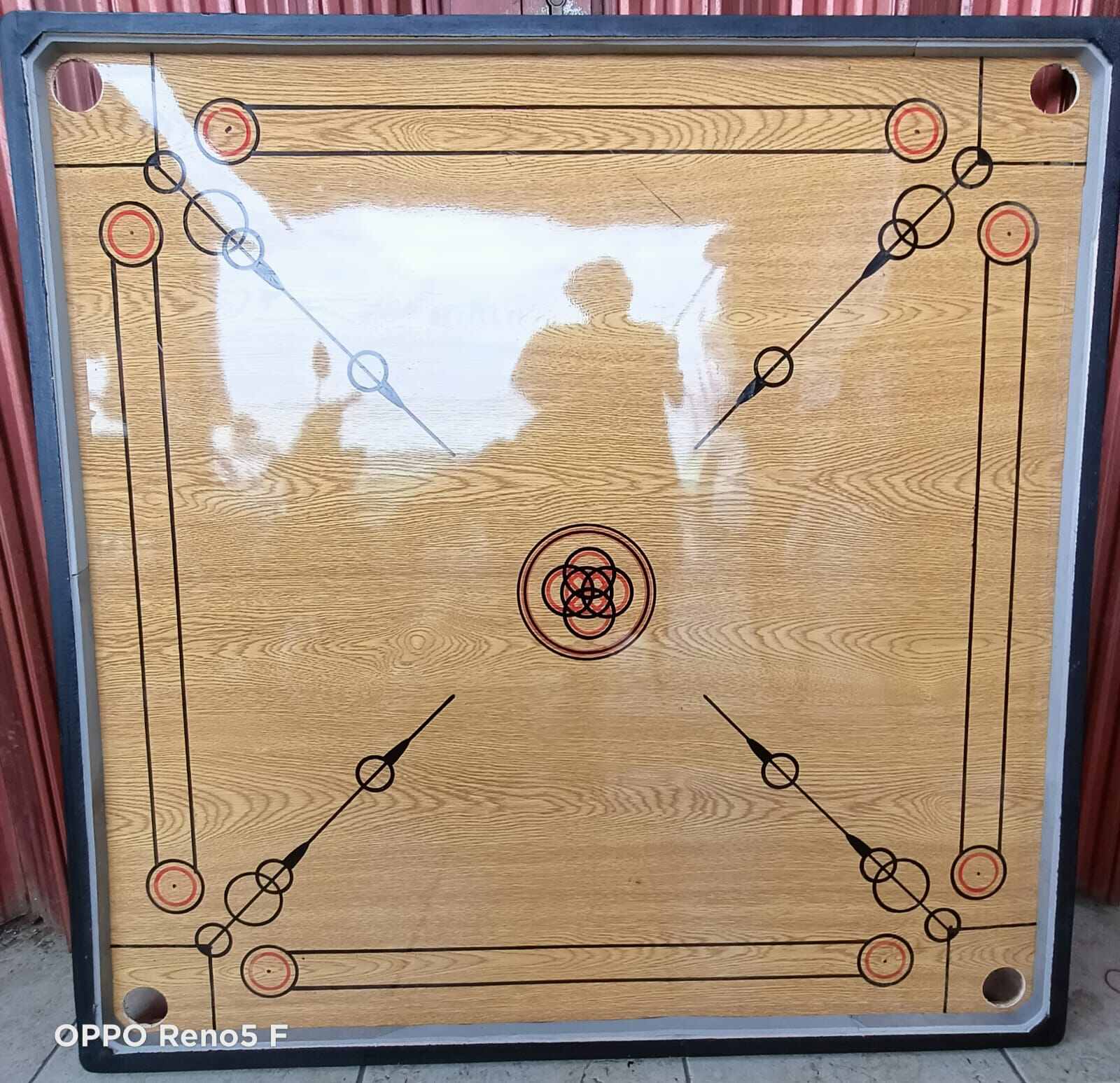 meja karambol ukuran 100x100 cm komplit | Lazada Indonesia