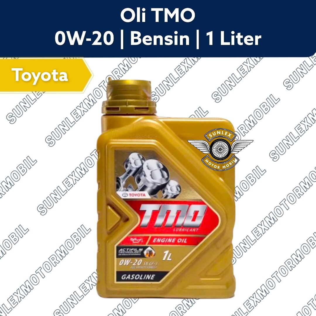 1L OLI MESIN TMO GOLD BENSIN 0W20 TOYOTA 0W-20 1L 1 LITER ORIGINAL | Lazada Indonesia