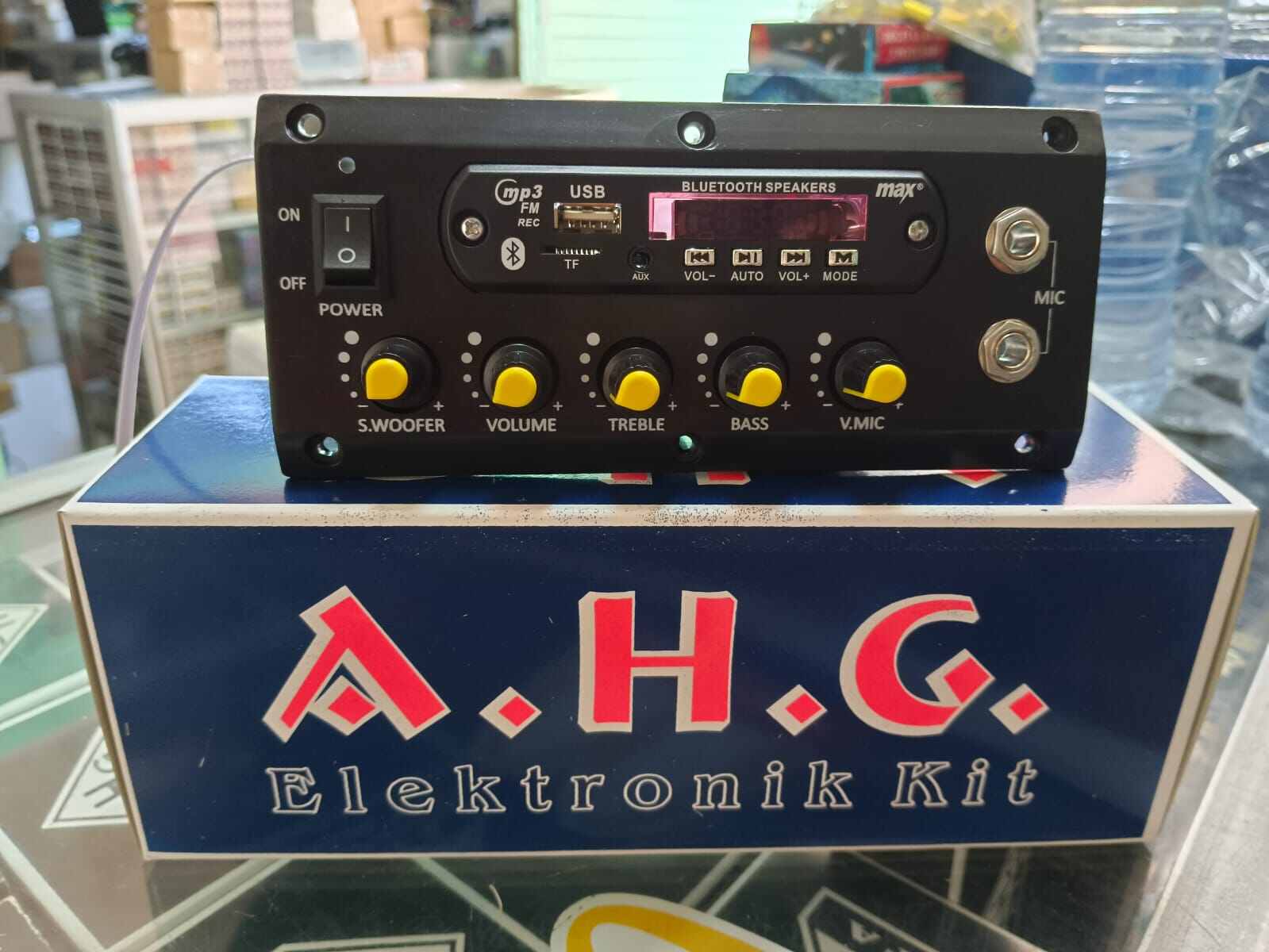 AHG Panel Tone control stereo bluetooth speaker / tone kontrol ...
