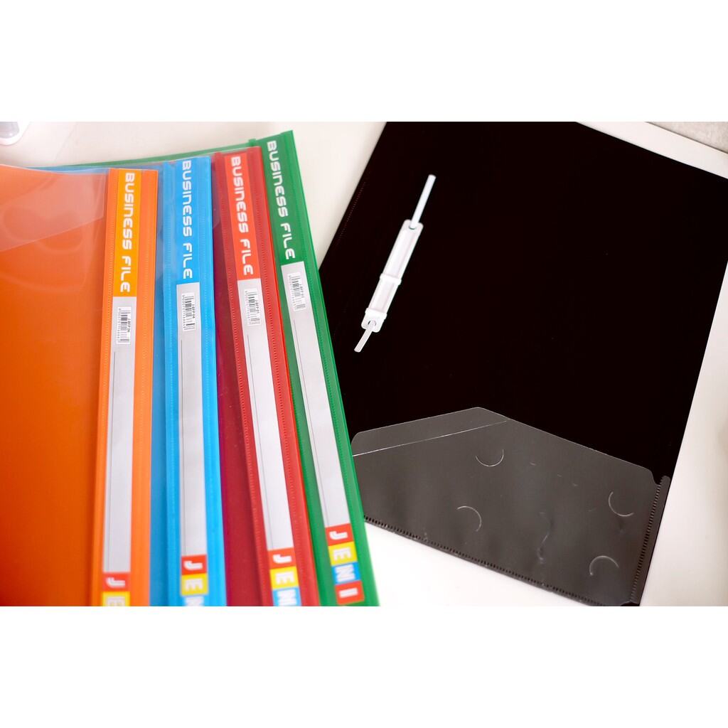 Bisnis File / business file / Map Plastik + kantong / Map Bussiness ...