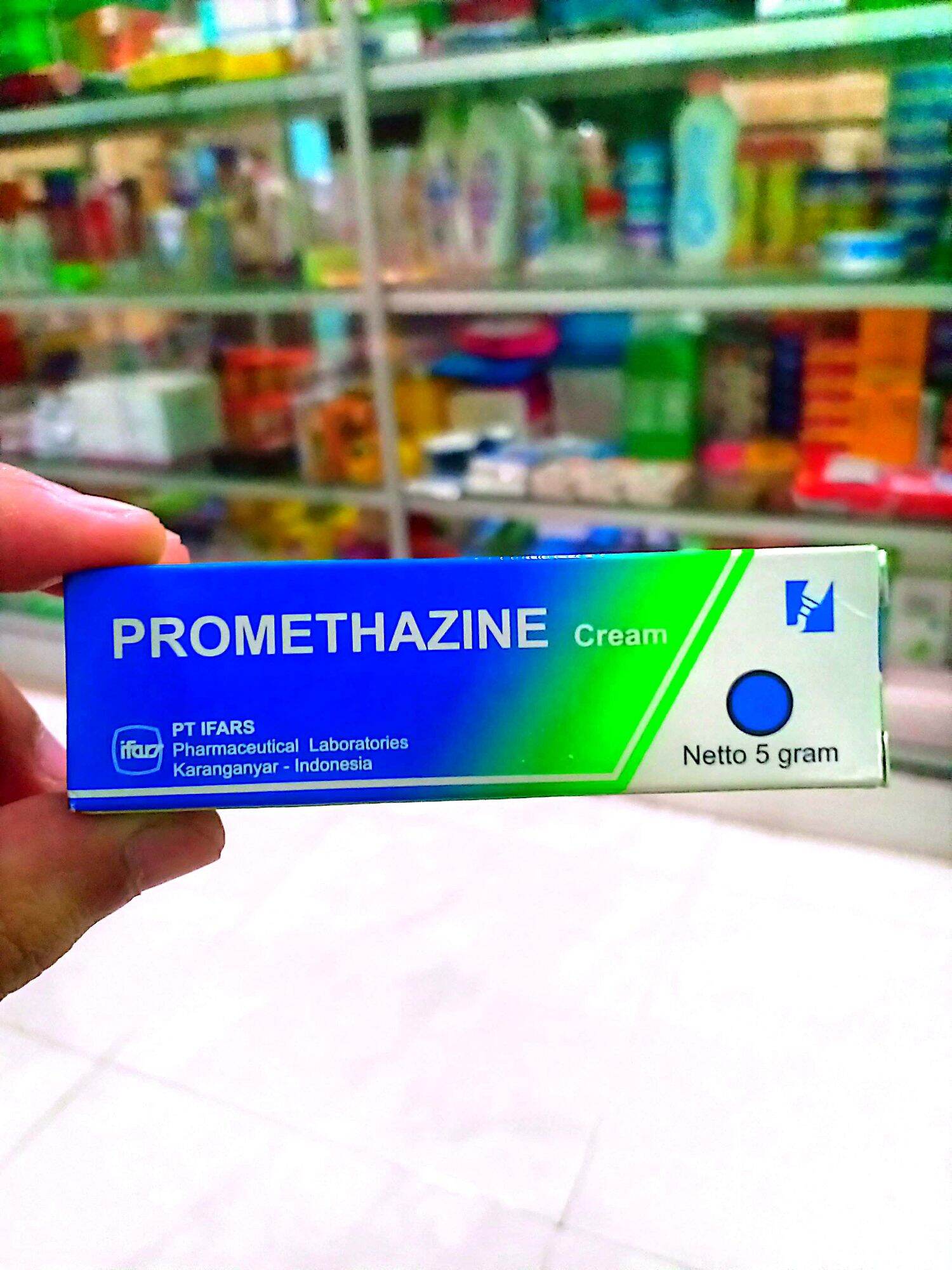 PROMETHAZINE cream netto 5g (obat gatal alergi, gigitan serangga, luka ...