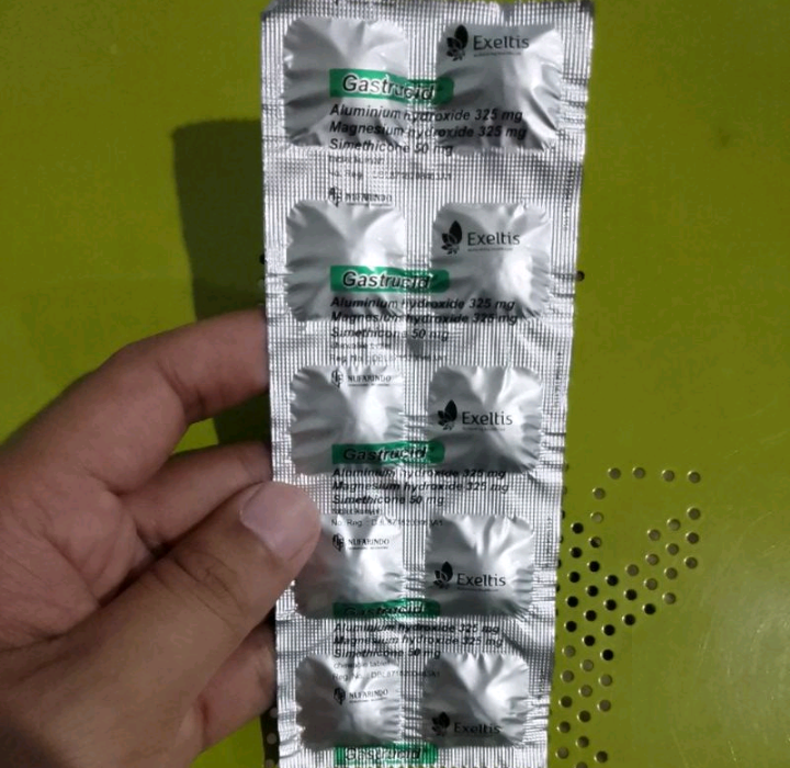 Gastrucid® Tablet (Obat Maag, Mual, Kembung, Lambung, Nyeri Ulu Hati ...