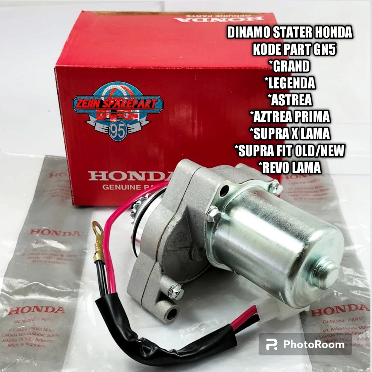 DINAMO STATER MOTOR GRAND/LEGENDA/SUPRA/SUPRA X LAMA/ASTREA/ASTREA ...