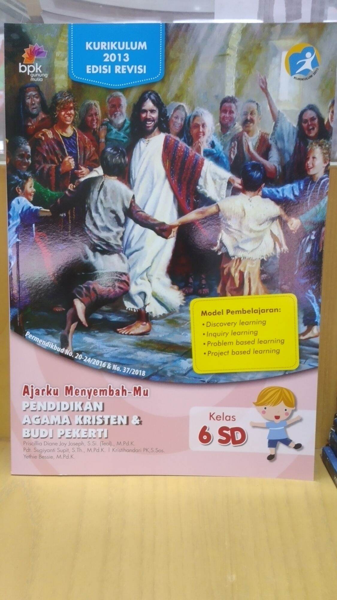 Pendidikan Agama Kristen Dan Budi Pekerti Untuk Kelas 6 Sd Lazada Indonesia 