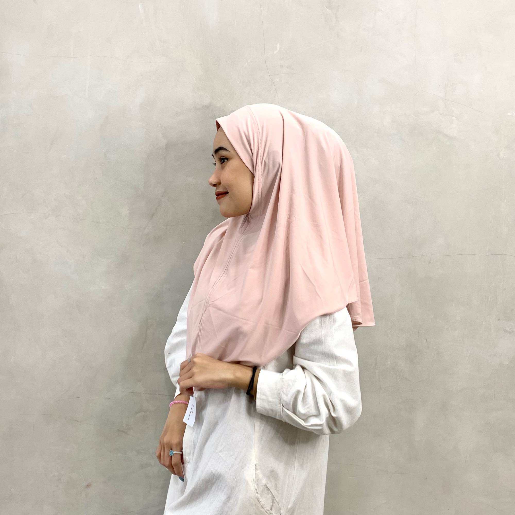 KENAN - Daily Hijab CLARA INSTAN Size M Matt Jersey | Lazada Indonesia