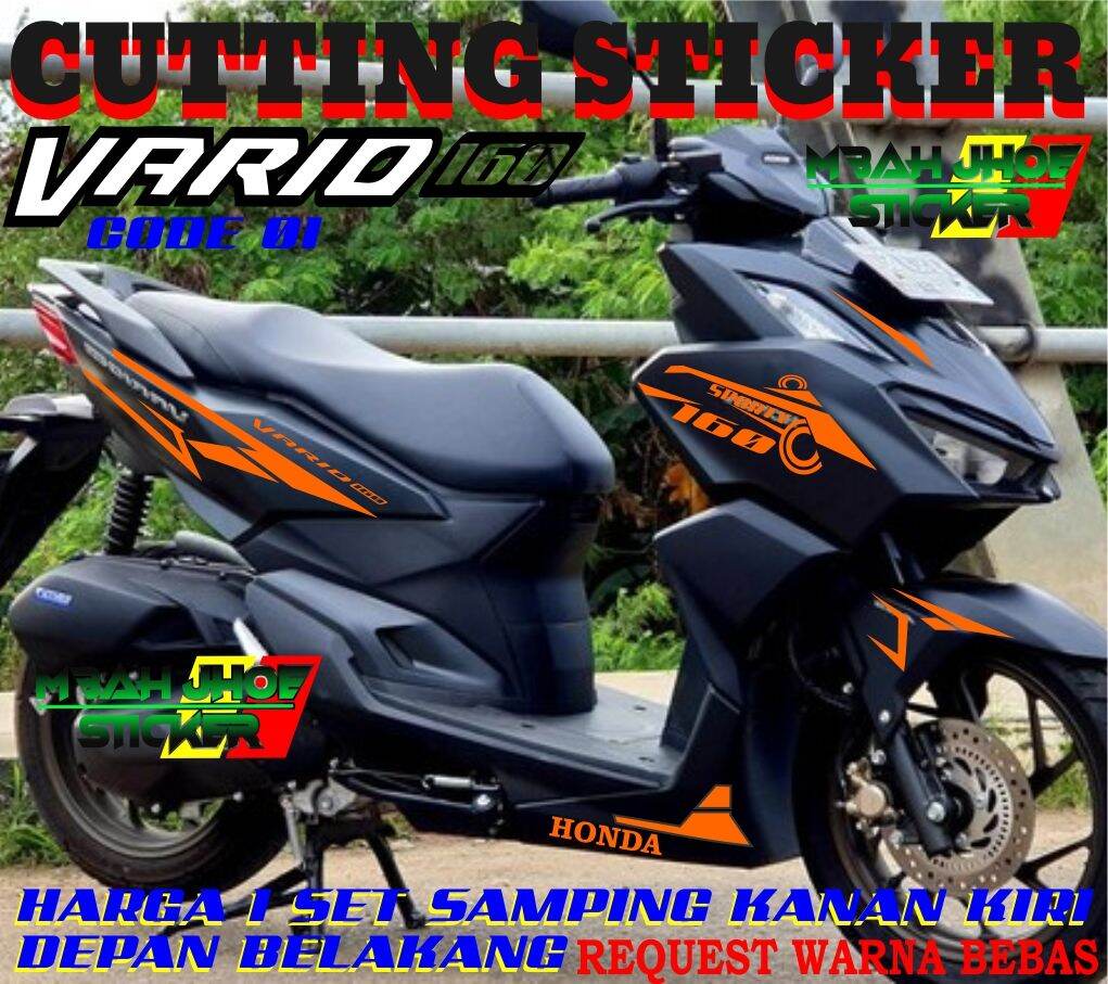 sticker vario 160,cutting sticker honda vario 160 | Lazada Indonesia