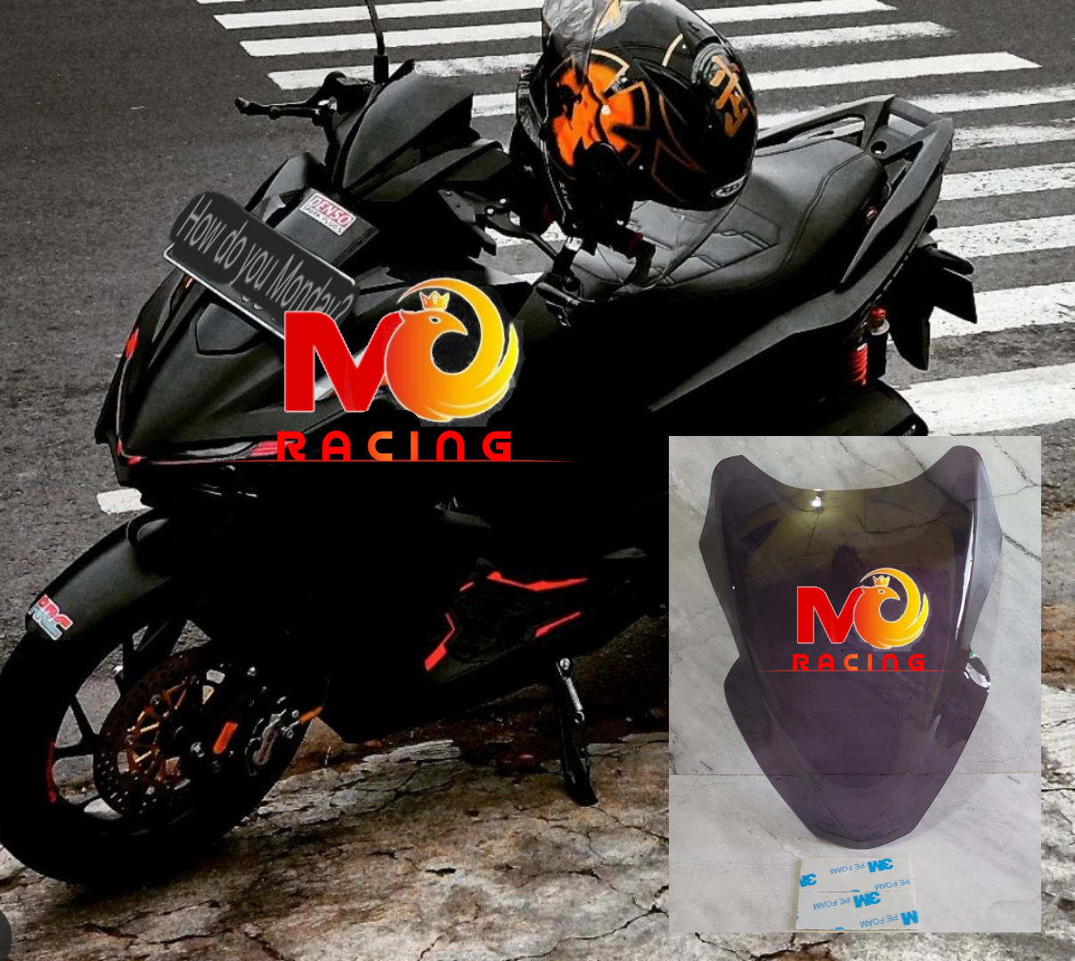 VISOR VARIO 160 ABS WINDSHIELD VARIO 160 ABS 2022 | Lazada Indonesia