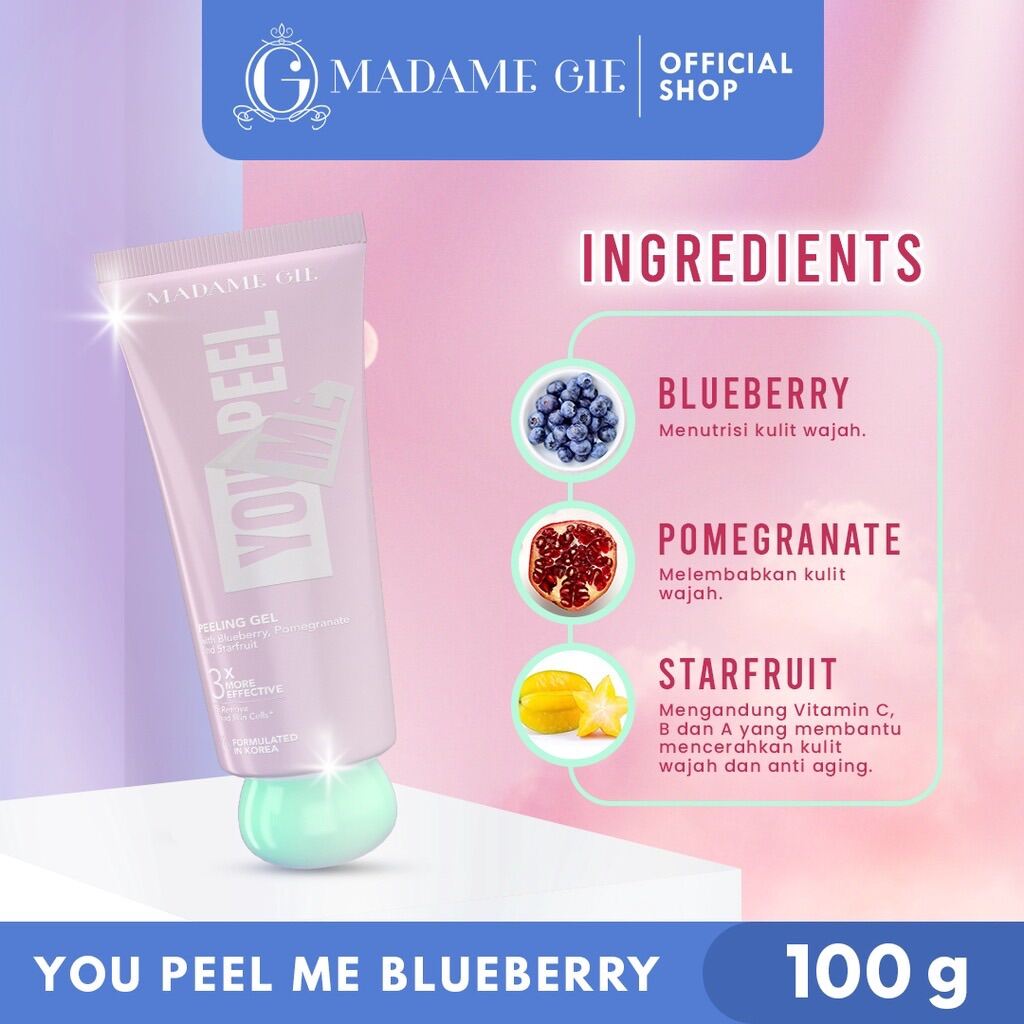 Madame Gie You Peel Me - Peeling Gel | Lazada Indonesia