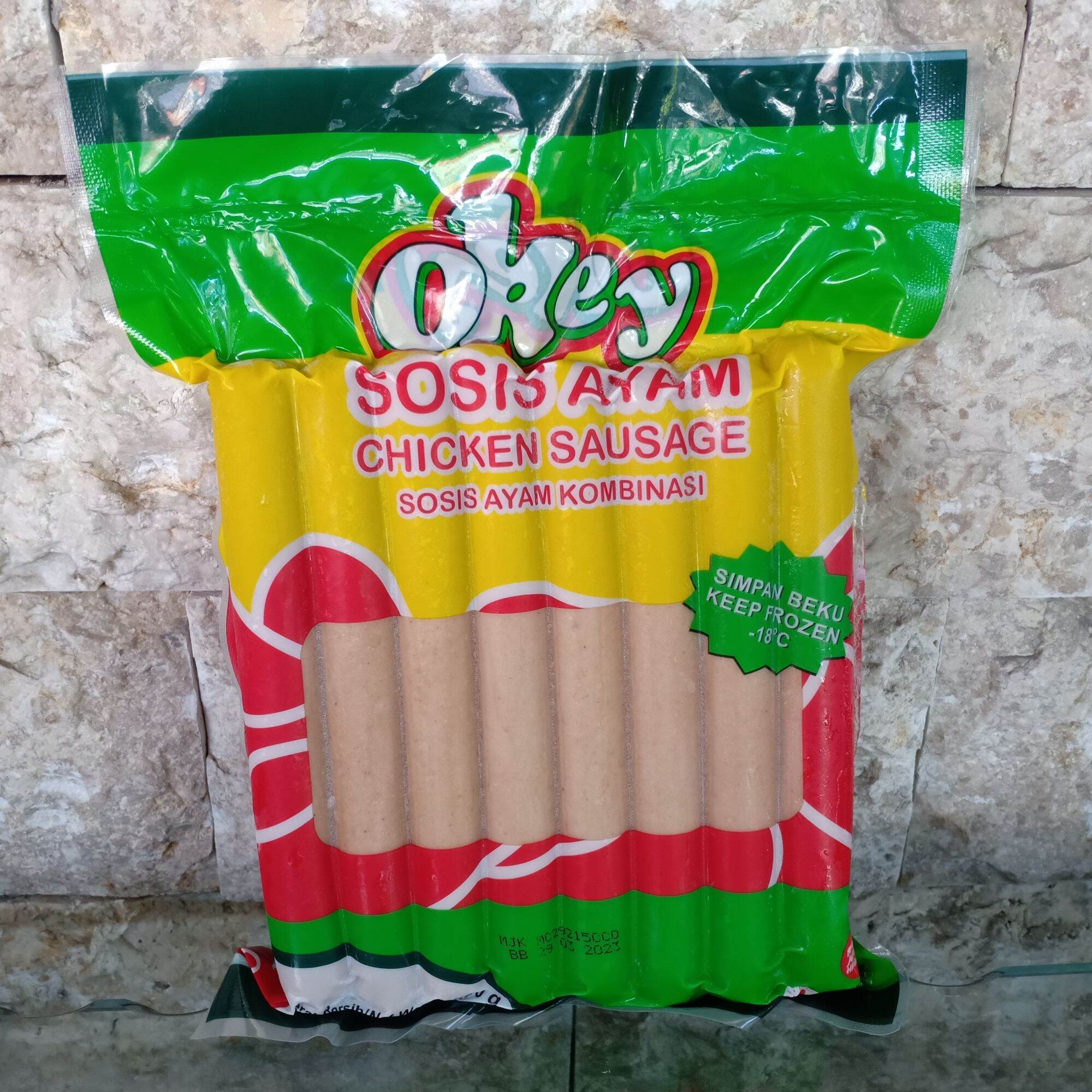 Okey Long Chicken Sausage (Sosis Panjang)500 gram | Lazada Indonesia