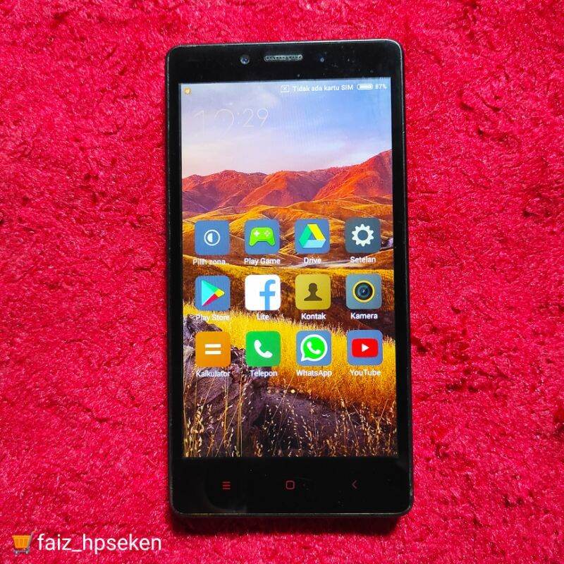 Xiaomi Redmi Note 1S (4G) Ram 2/16 Hp Android Second Murah Normal Siap ...