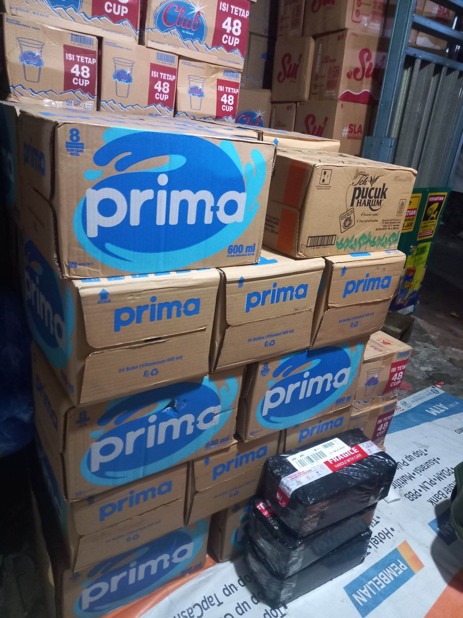 Air mineral PRIMA 600ML 1 KARTON DUS ISI 24 PCS | Lazada Indonesia