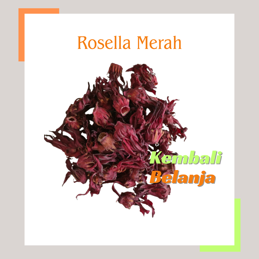 Teh Rosella Merah 100 Gram/ Rosela Merah Kering | Lazada Indonesia