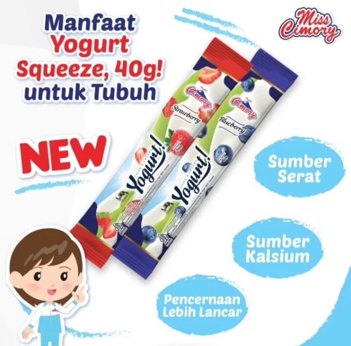 CIMORY YOGURT STICK 40GR ISI 10 FREE 2 | Lazada Indonesia