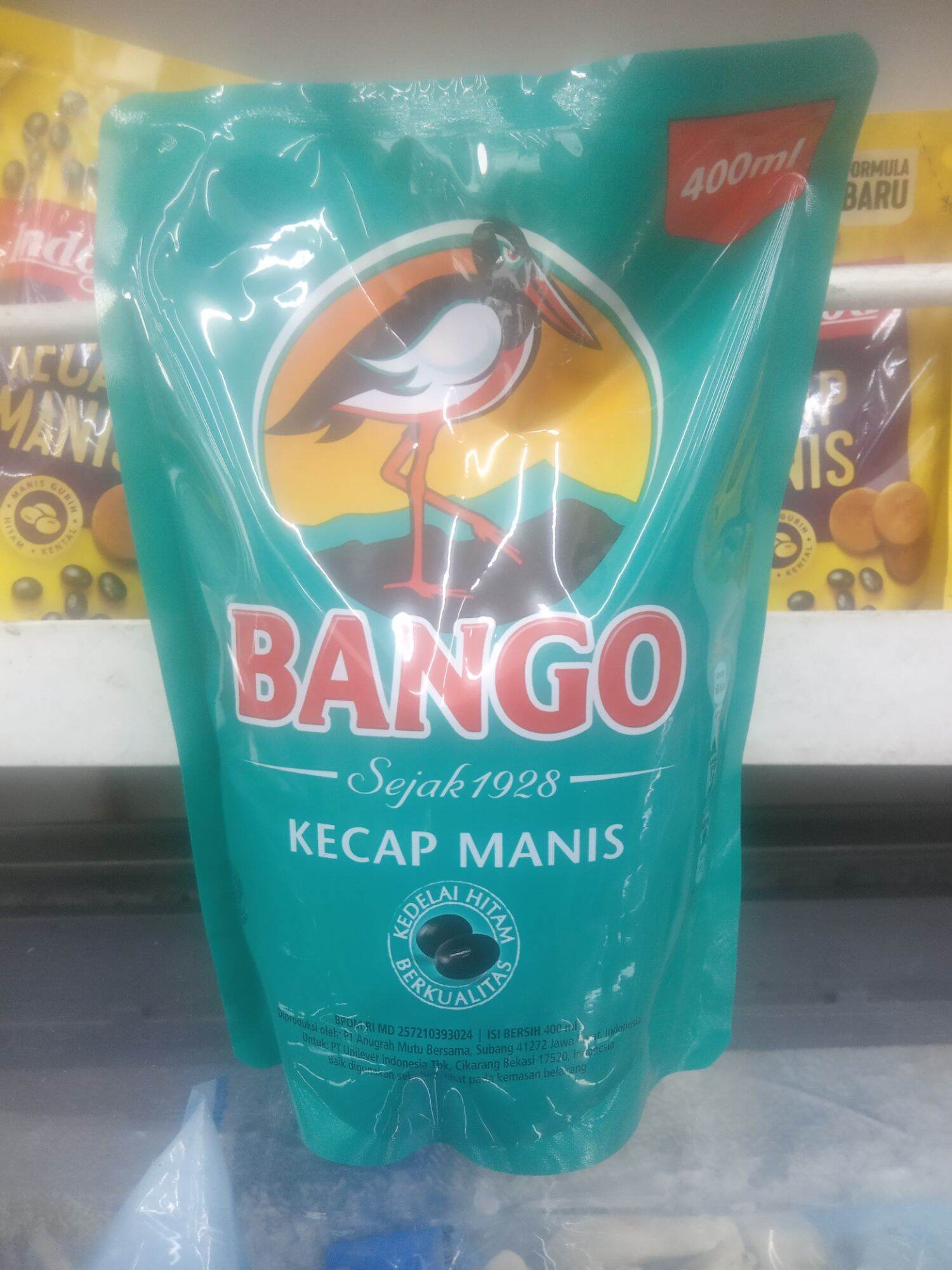 kecap bango 400 ml kemasan pouch kecap manis | Lazada Indonesia