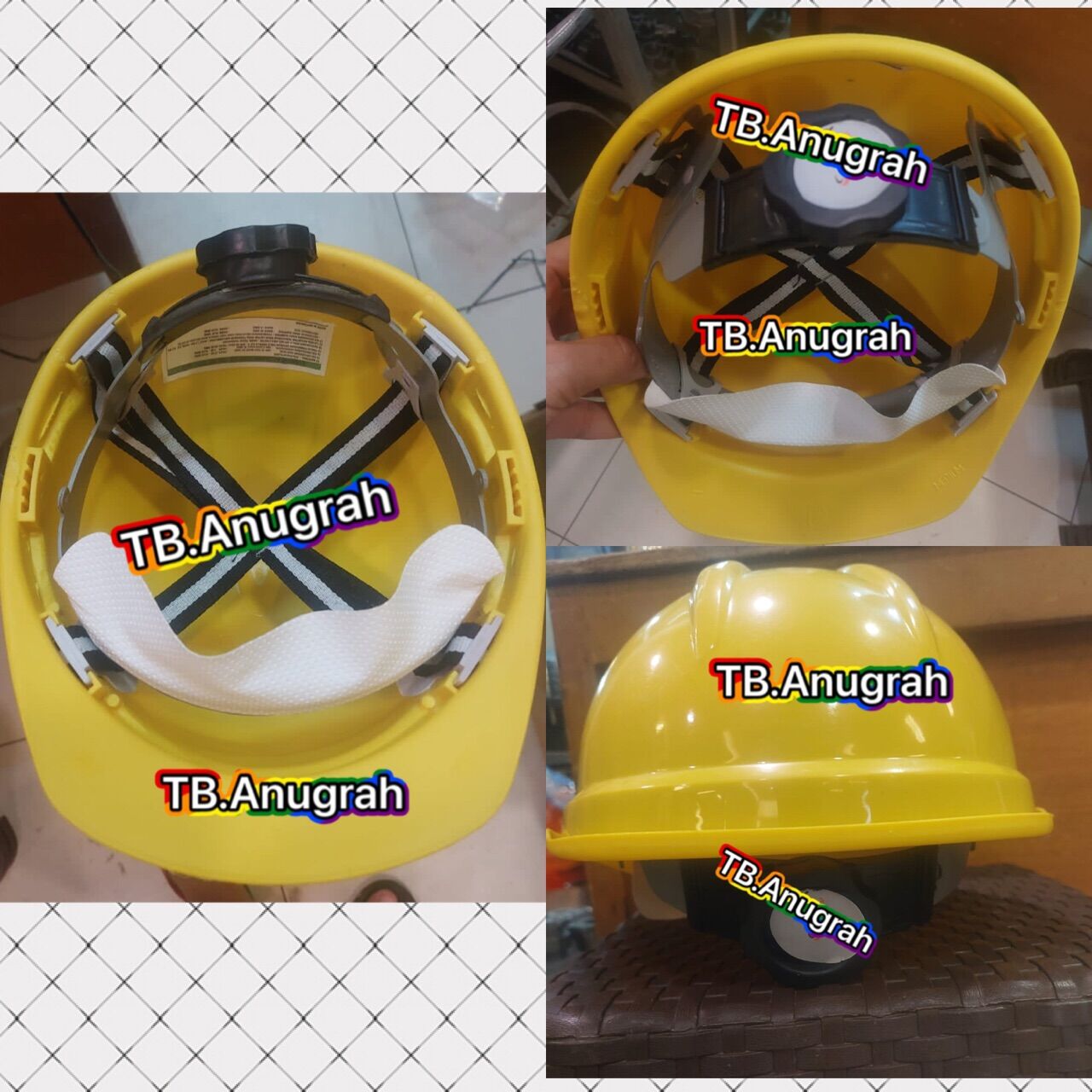 HELM SAFETY PROYEK FASTRACK PUTAR TEBAL DAN ANTI PECAH Helm Fast track ...