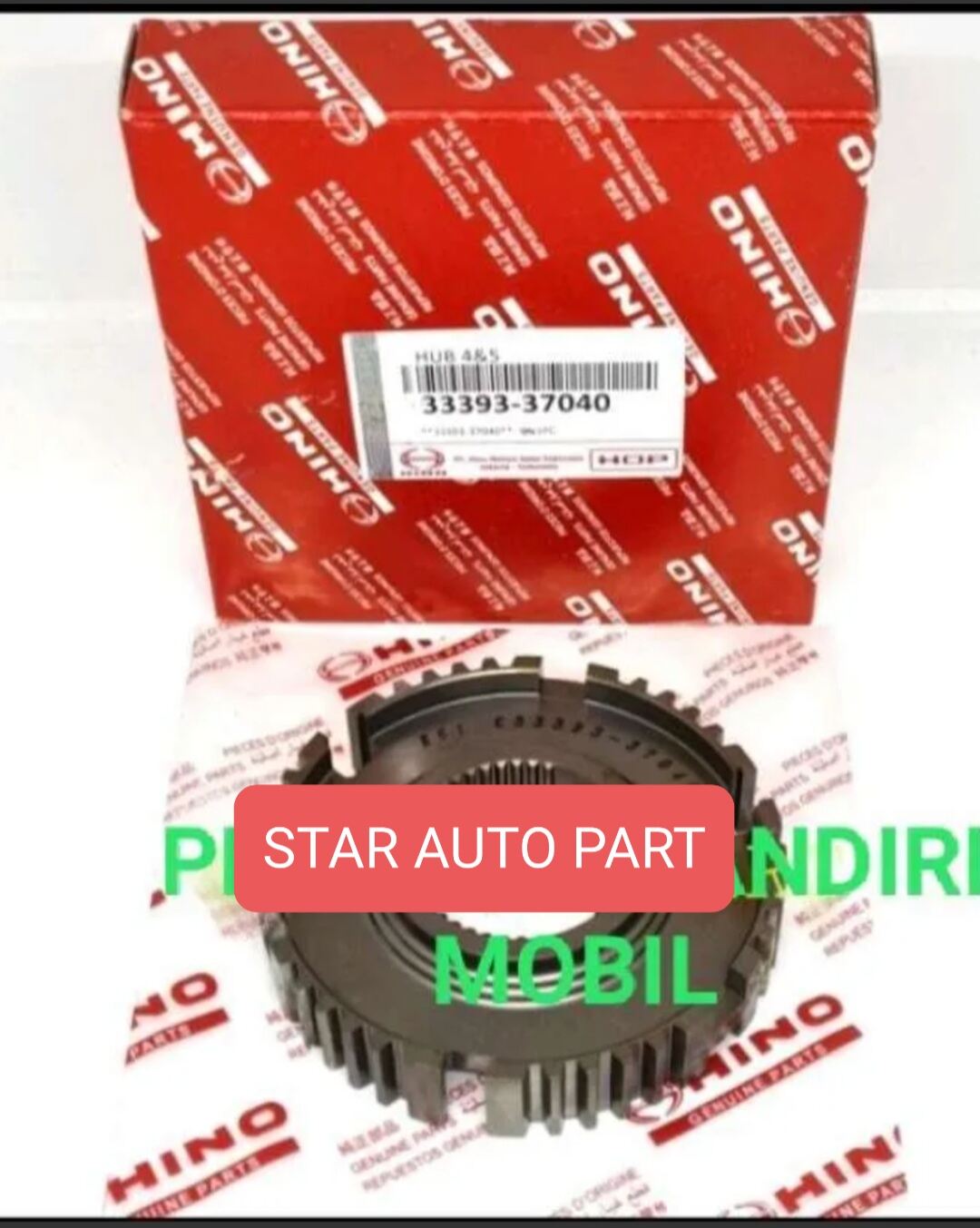 HUB PENGHUBUNG TRANSMISI GIGI 4 DAN 5 HT130 HINO DUTRO 130HT 33393 ...