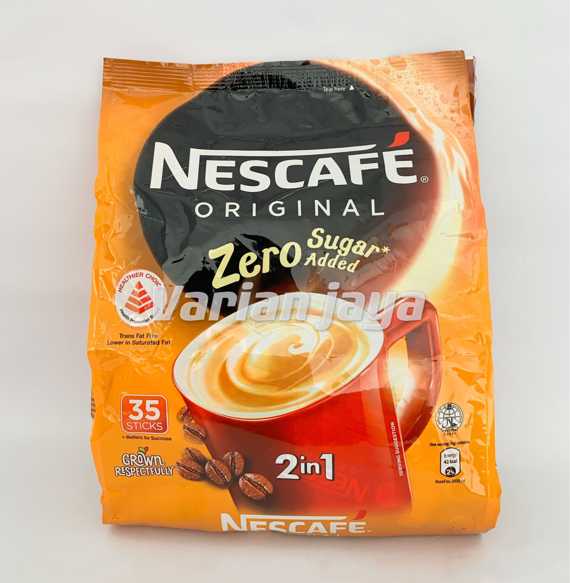 Nescafe Original 2in1 Zero Sugar Added Coffee Instant | Lazada Indonesia